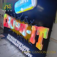 China Full Color Custom 3D Signs Illuminated Neon Light Sign For Advertising Events Shops for sale