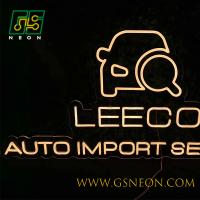China Custom LED Automotive Neon Signs For Garage Window Display Car Repair Shop Decor for sale