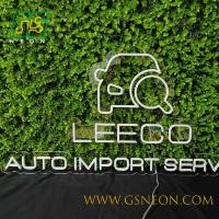 China Custom LED Automotive Neon Signs For Garage Window Display Car Repair Shop Decor for sale