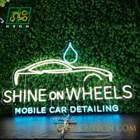 China Custom LED Neon Garage Signs For Auto Repair Branding Roadside Advertising for sale