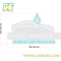 China Custom LED Neon Garage Signs For Auto Repair Branding Roadside Advertising for sale