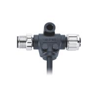 China NMEA2000 M12 5 Pin Connector A Code Power Tap Male To Female 0.5M 1M 2M for sale
