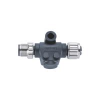 China NMEA2000 M12 5 Pin Connector A Code Terminator Male To Female 120ohm Resistor for sale