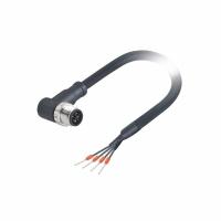 China servo motor M12 Cable Connector IP67 with PUR 2m 12A Power Cable for sale