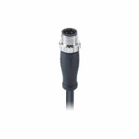 China 1m 3Pin Sensor Actuator Cable M12 Metric Size A Coding Connectors for sale
