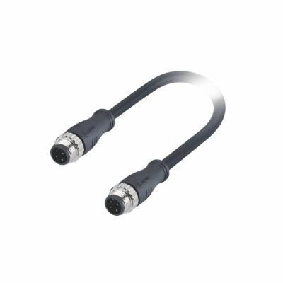China A Coding M12 Sensor Cable Shielded Male To Female Connecting Cordsets 2m for sale