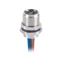 China 5Pin 6Pin 8Pin M8 Panel Mount Connector IEC 61076-2-104 For Sensors Actuators for sale