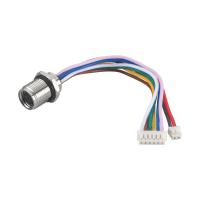China Panel M8 Circular Connector 8 Pin Female IP68 With JST Board for sale