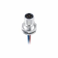 China D Code M12 Circular Connector Profinet Factor Automation PG9 Front Fastened for sale
