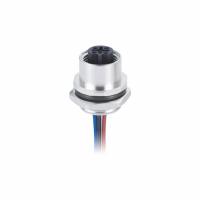 China Profinet M12 Circular Connector 4 Pin M12 x 1.0 Screw Loking system for sale