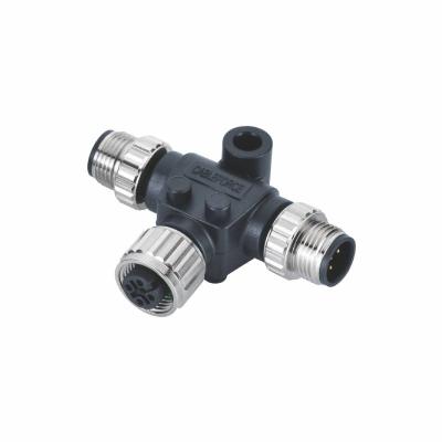 China Shielded NMEA 2000 Cables M12 NMEA 2000 T Connector FKM O Ring for sale