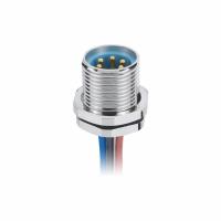 China 3 Pin Mini Change Connectors A Code Panel Mount Male Receptacle for sale