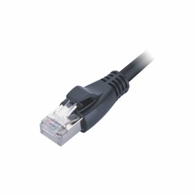 China IEC 60603 7 7 Cat6a Ethernet Patch Cable RJ45 8P8C PUR Halogen Free for sale