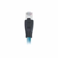 China AWG 24 Cat7 Ethernet Patch Cable RJ45 8P8C Light Blue Jacket Male Gender for sale