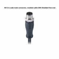 China EMI Shielded M12 4 Pin Male Connector for sale
