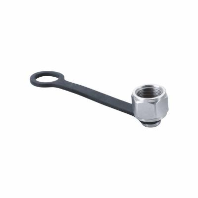 China 8mm Cable Glands Accessories M8 Circular Connector Dust Caps for sale