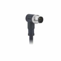 China IEC 61076 2 111 Sensor Actuator Cable M12 4 Pin Waterproof Cable Connector for sale