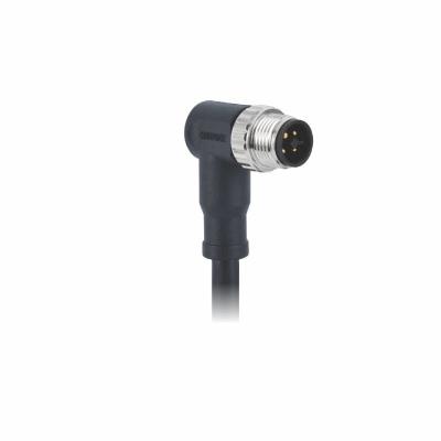 China IEC 61076 2 111 Sensor Actuator Cable M12 4 Pin Waterproof Cable Connector for sale