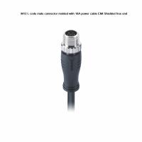 China 5M Sensor Actuator Cable 16A 690V AC M12 L Code 5 Pin Connector for sale