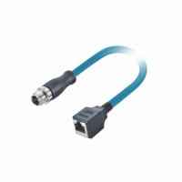 China Automotive Profinet Industrial Ethernet Cable CAT 6A M12 X Coded To Rj45 Cable for sale