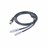 China Y Splitter Sensor Actuator Cable M12 Male To 1B Male 0B Male AWG26 Cord for sale