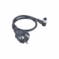 China 14AWG M12 3 Pin Cable S Code Female Connector Female To Plug Power Cable for sale