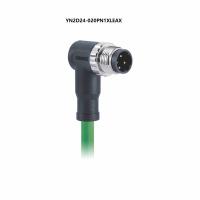 China 4 Pin Male D Code M12 Ethernet Cable PUR Jacket 5m UL Approval for sale
