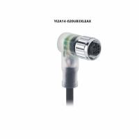 China Unshielded M12 A Coded Cable 2m 4 Pin Female LED PNP Connectors PUR Jacket for sale