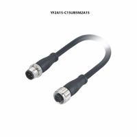 China Circular Connector M12 A Coded Cable Male To Female 5 Pin 60V 4A for sale