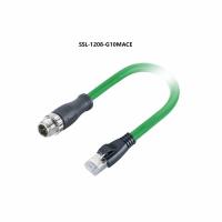 China X Coding M12 To Rj45 Ethernet Cable Cat 6A SFTP 26AWG For Profinet Ethernet for sale