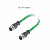 China D Coded Profibus M12 Male To Male Cable For Profinet Ethernet for sale