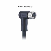 China M8 Female Sensor Actuator Cable 3Pin Shielded 3A Straight Connector for sale
