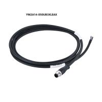 China Straight Connectors M12 Power Cable 5m PUR Unshielded IP68 Protection for sale