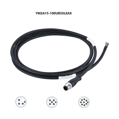 China M12 05 Pin Male Connector Cable Sensor Actuator 10m PUR Unshielded 60V for sale