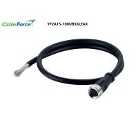 China Sensor Actuator M12 Power Cable A Coded Female 5 Pin 10m Unshielded for sale