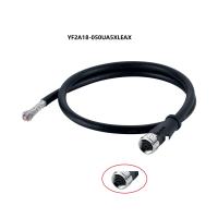 China A Coded Female Connector Cable M12 8 Pin 5m Unshielded Ip68 Protection for sale