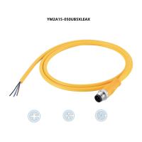 China EMI Shielded 5m 4Pin Female Connector Cable Ip67 M12 For Sensor Actuator for sale