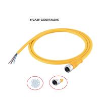 China Sensor Actuator M12 Sensor Cable A Coded Female 8 Pin 2m Shielded Ip67 for sale