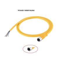 China Sensor Actuator M12 Connector Cable A Coding Female 8 Pin 10m Shielded Ip67 for sale