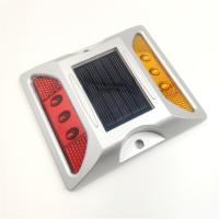 China Tacha Solar Driveway Marking Reflector Ojos De Gato Vial Aluminum Solar Led Flash Raod Stud Roadstuds Road Spike for sale