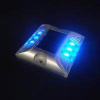 China Wholesale Reflect Aluminum Solar Road Stud Led Ojos De Gato Para Carreteras Road Spike for sale
