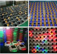 China Aluminum LED Solar Dock Stud Walkway Pathway Ground Step Marker Horseshoe-shaped Solar Road Stud for sale