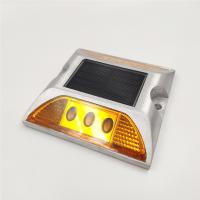 China Shenzhen UKEN Aluminum LED Blinking Reflector Floor Pavement Marker Light Cat Eye Tachas Reflectivas Solar Powered Road Stud for sale
