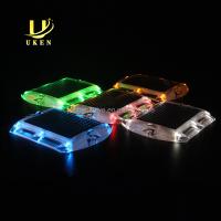 China Factory Price LED Lane Warning Divider Solar Road Blinker Warning Light Garden Pavement Marker LED Road Stud Light for sale