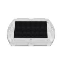 China China Manufacturer IP68 Waterproof Ultra Thin No Screw Super Quality Plastic Raised LED Solar Road Stud for Deck Dock for sale