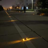 China Factory Price Flashing Outdoor Solar LED Waterproof Cat Eye Road Stud Dock Deck Light for Pathway for sale