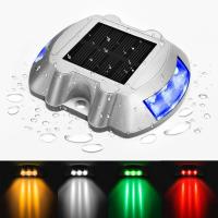 China Outdoor Waterproof Aluminum Solar Flashing Cat Eye Raised Pavement Marker Light LED Road Stud for sale