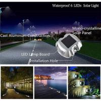 China Outdoor Waterproof Aluminum Solar Flashing Cat Eye Raised Pavement Marker Light LED Road Stud for sale