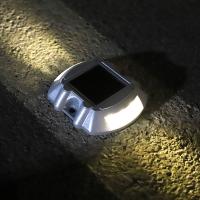 China CE Approved Aluminum LED Solar Road Stud Road Side Marker Blue Waterproof Pavement Marker Light for Garden Pathway Walkway for sale