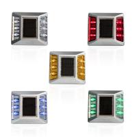 China 30 Tons Load Bearing Highway Dual Sides Road Flashing Reflector Solarlites LED Pavement Marker Blinker Light Solar Road Stud for sale